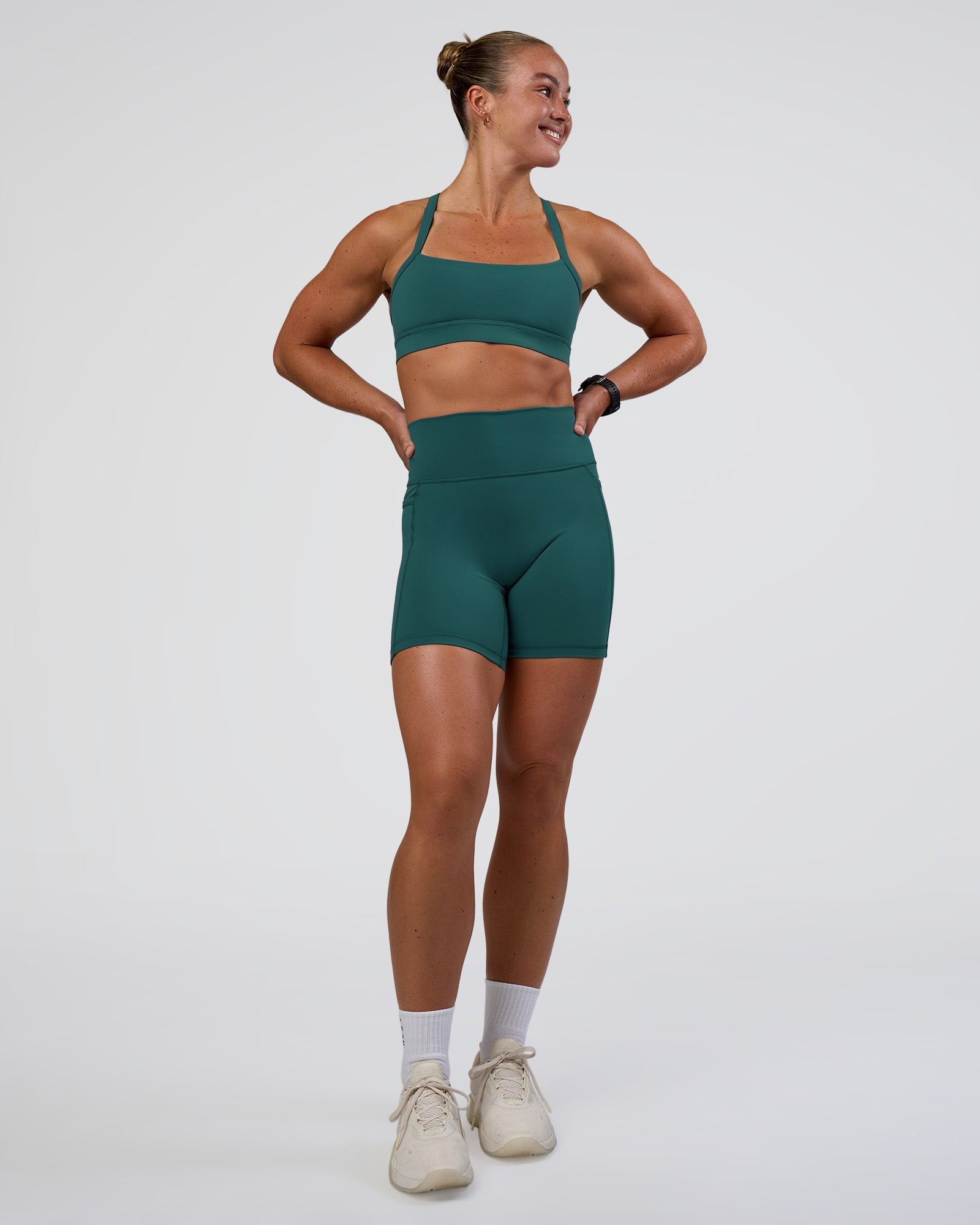 Fusion Ultra High-Rise 6" Short Pockets - Transformative Teal | LSKD ...